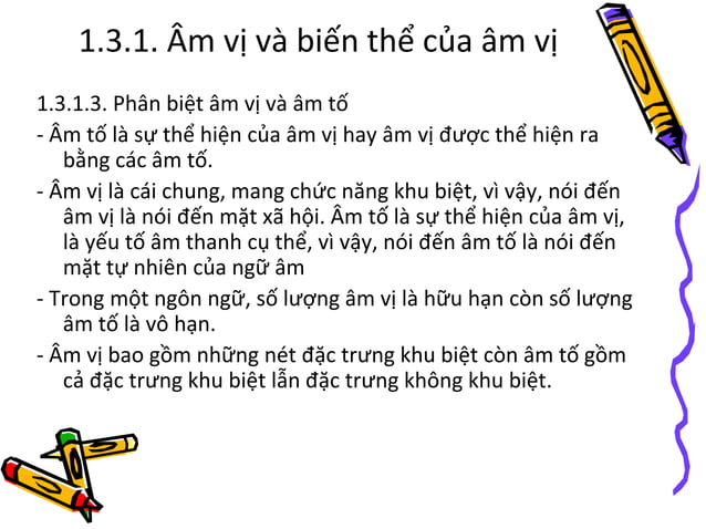 Chuong 2 Ngu am hoc - Dẫn luận ngôn ngữ - FTU | PPTX
