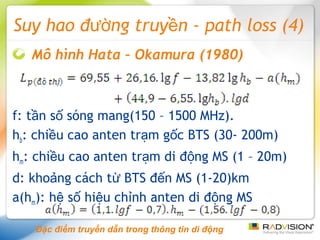 Truyen dan trong moi truong di dong | PPT