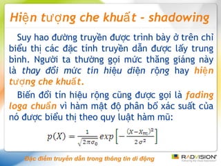 Truyen dan trong moi truong di dong | PPT