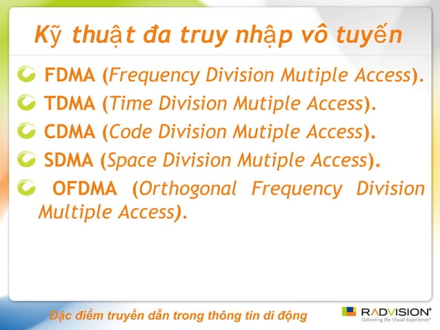 Truyen dan trong moi truong di dong | PPT