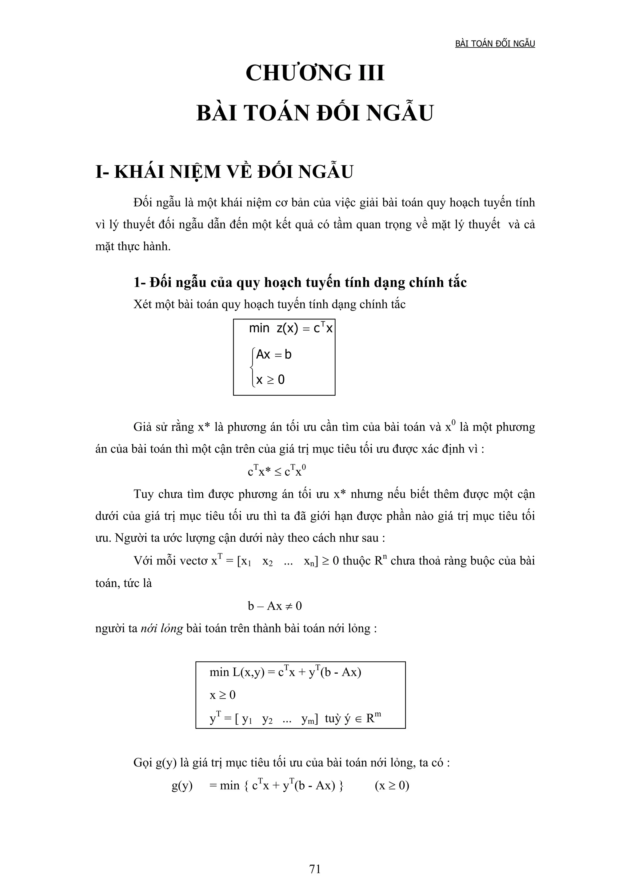 Quy hoach tuyen tinh C3 | PDF