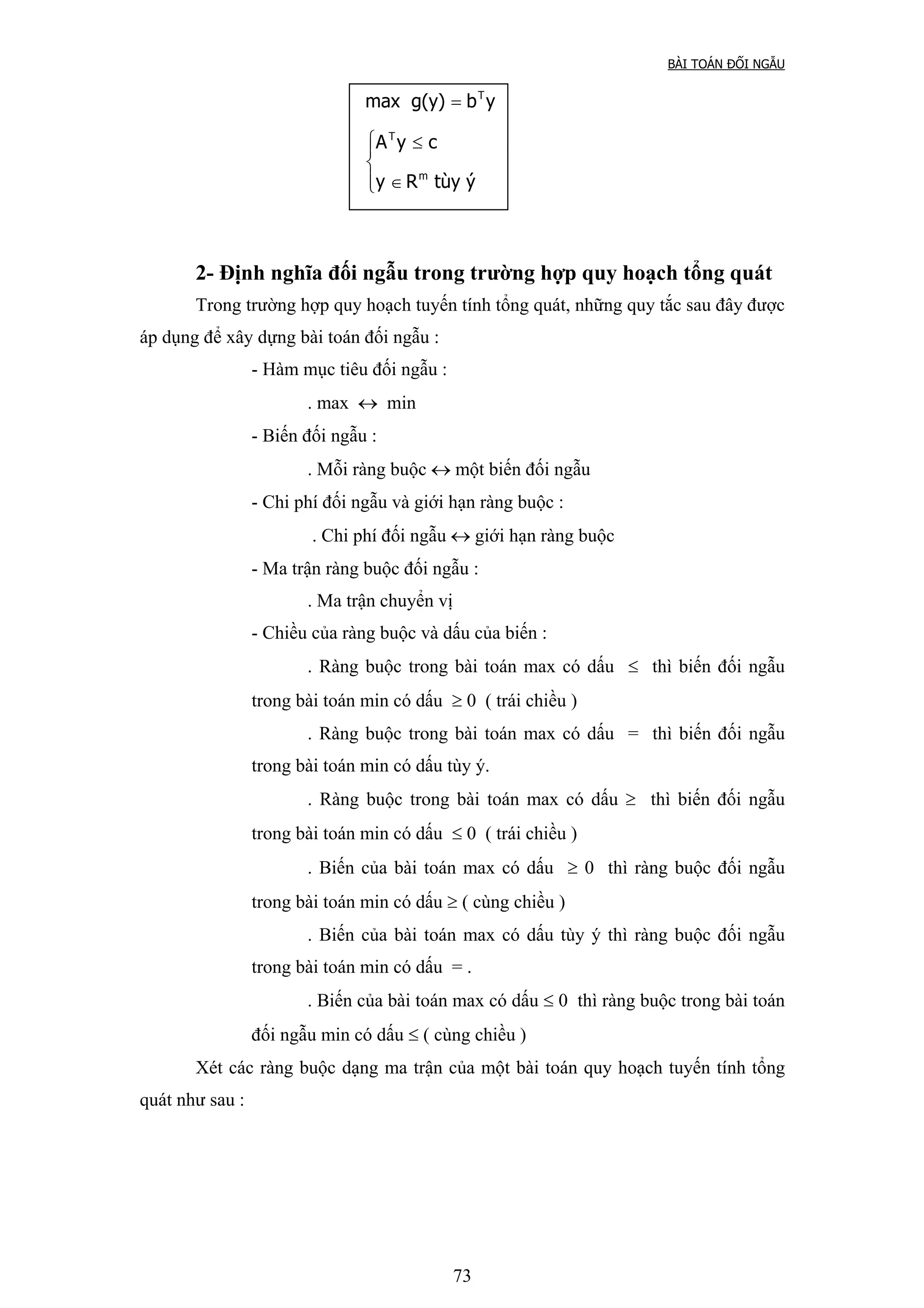 Quy hoach tuyen tinh C3 | PDF