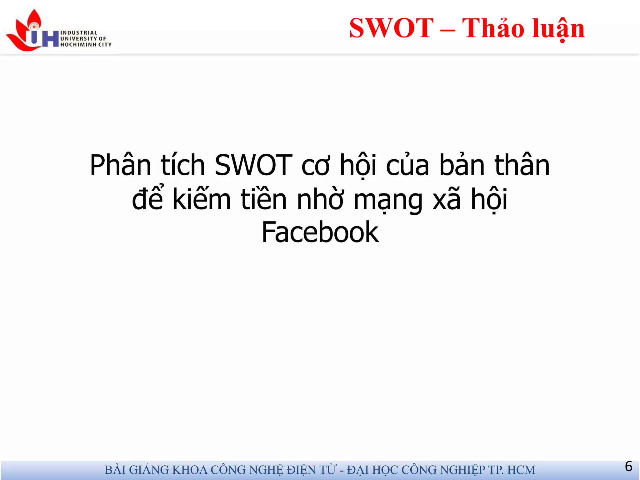 Chuong 3. phan tich swot | PDF