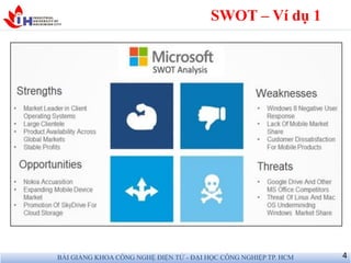 Chuong 3. phan tich swot | PDF