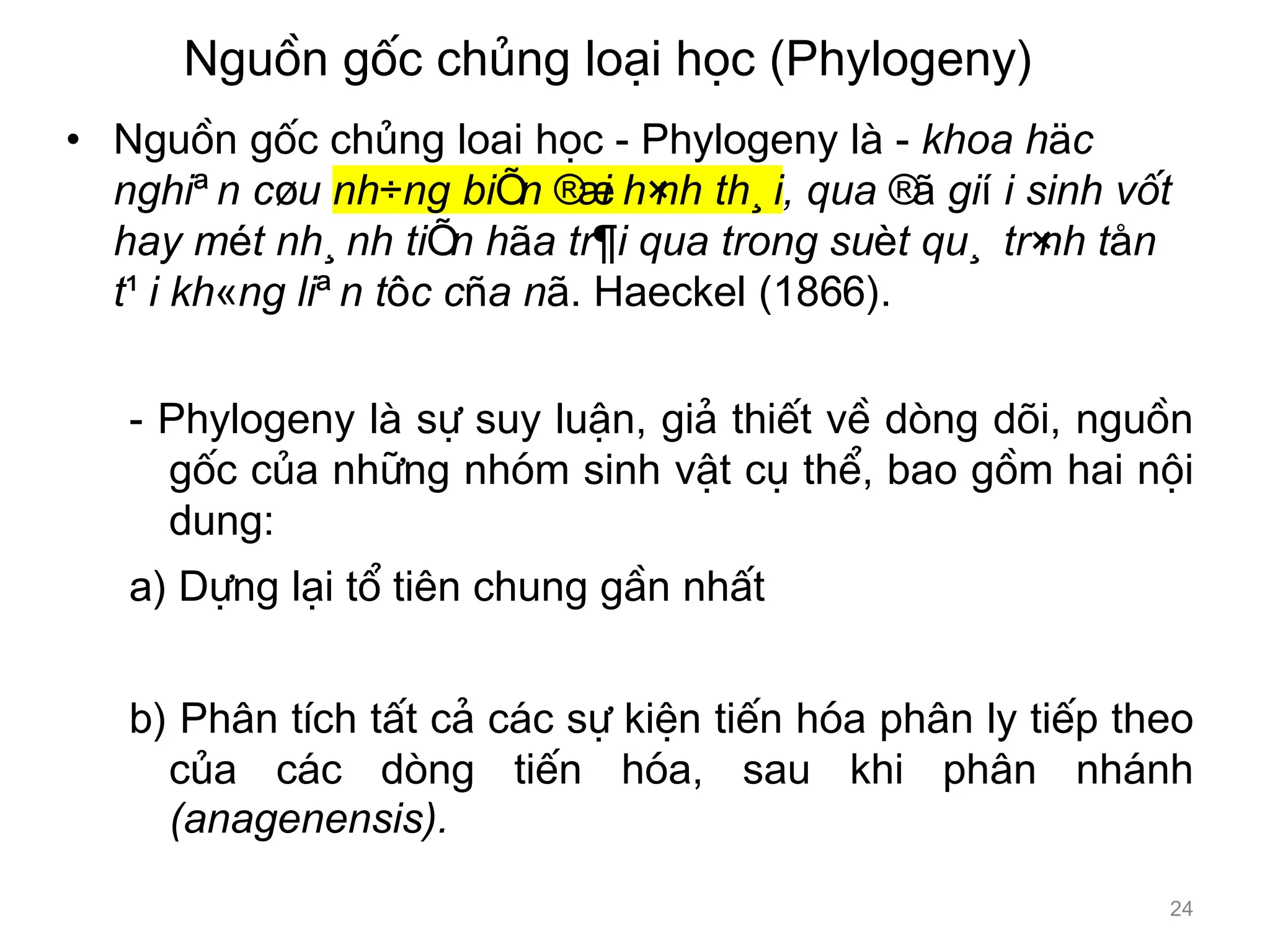 Chuong3.Khainiem.pdf Slide bài giảng Sinh học được trình bày rõ ràng, hình ảnh trực quan và nội ...