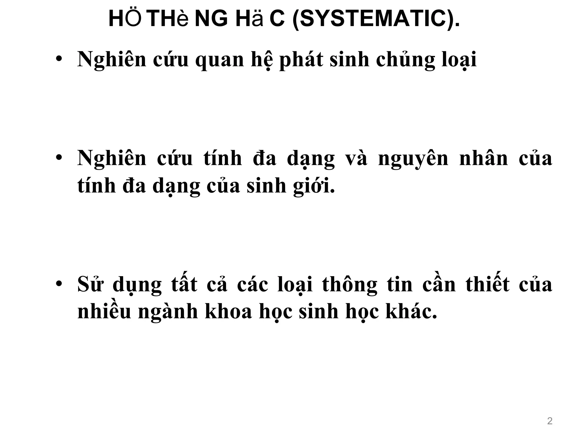 Chuong3.Khainiem.pdf Slide bài giảng Sinh học được trình bày rõ ràng, hình ảnh trực quan và nội ...