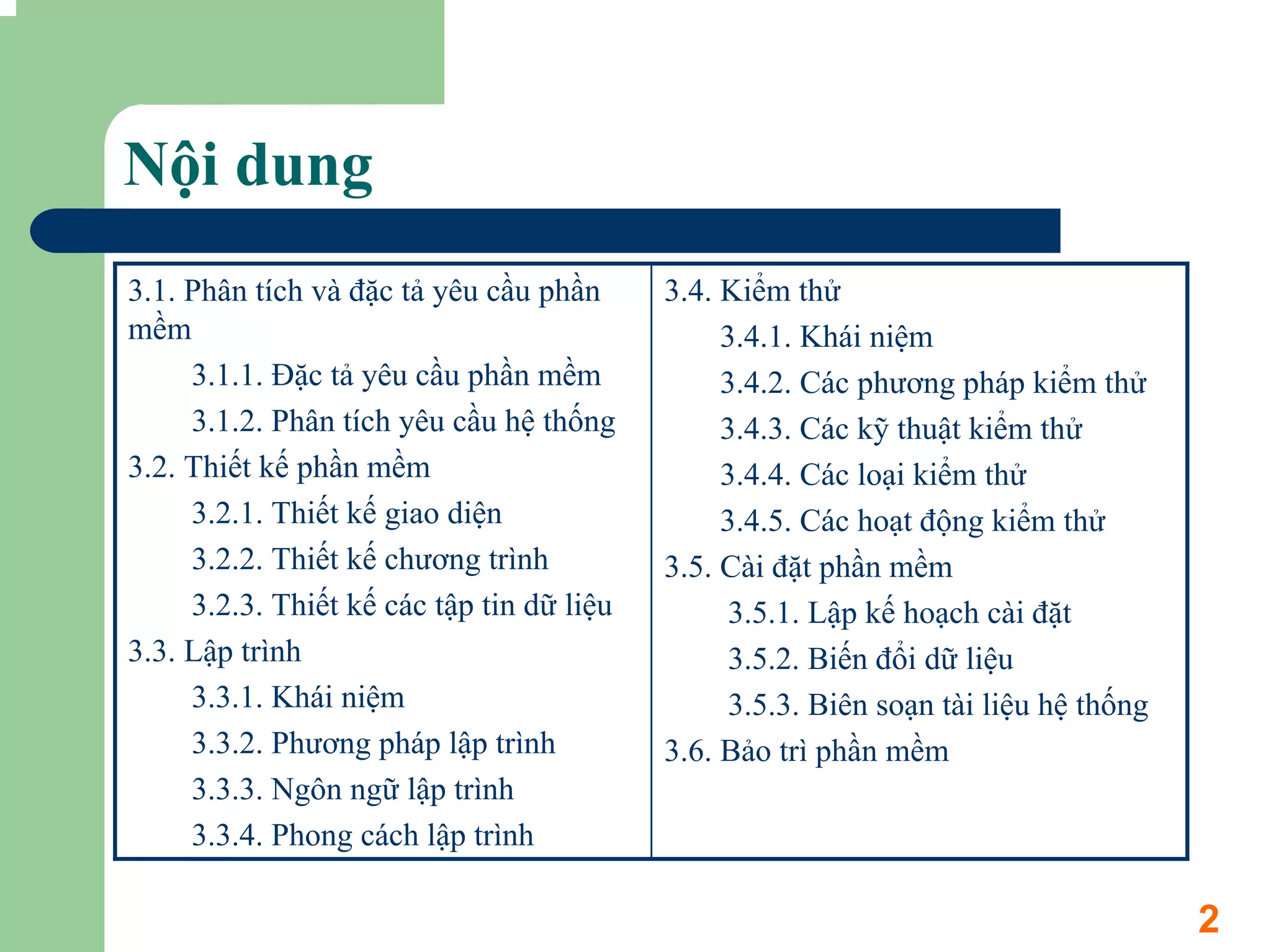 Chuong 3. cnpm | PDF