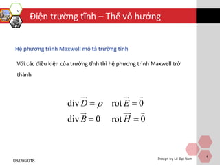 Lecture on Classical Electrodynamics - Chapter 3 - Electrostatic field ...