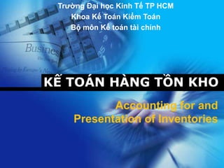 Chuong 3 kế tón hang ton kho | PPT