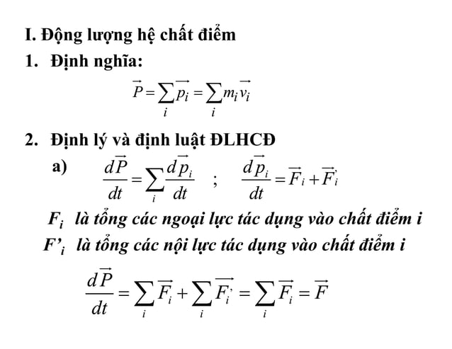 Chuong 3 dong luc hoc he chat diem | PDF