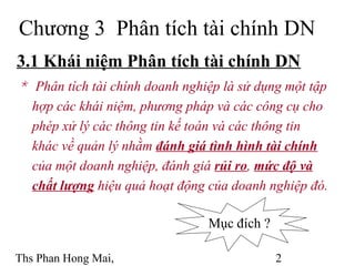 Chuong 3 phan tich tc bai giang | PPT