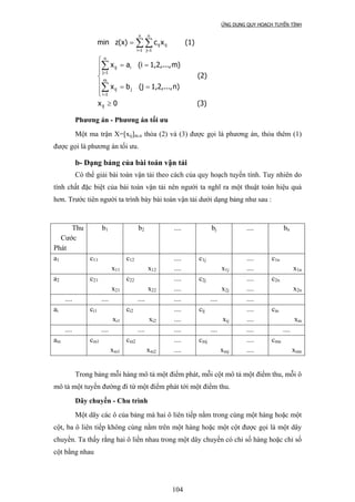 Quy hoach tuyen tinh C4 | PDF