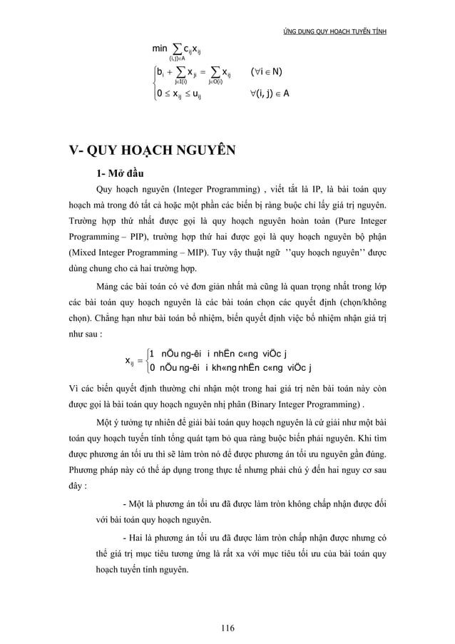 Quy hoach tuyen tinh C4 | PDF