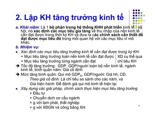 Chuong 4 Kế Hoạch tăng trưởng kinh tế | PPT
