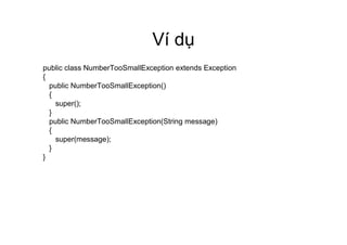 Chuong4 exception | PDF