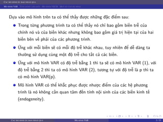 Chuong 5. cac mo hinh du bao nhan qua | PPT