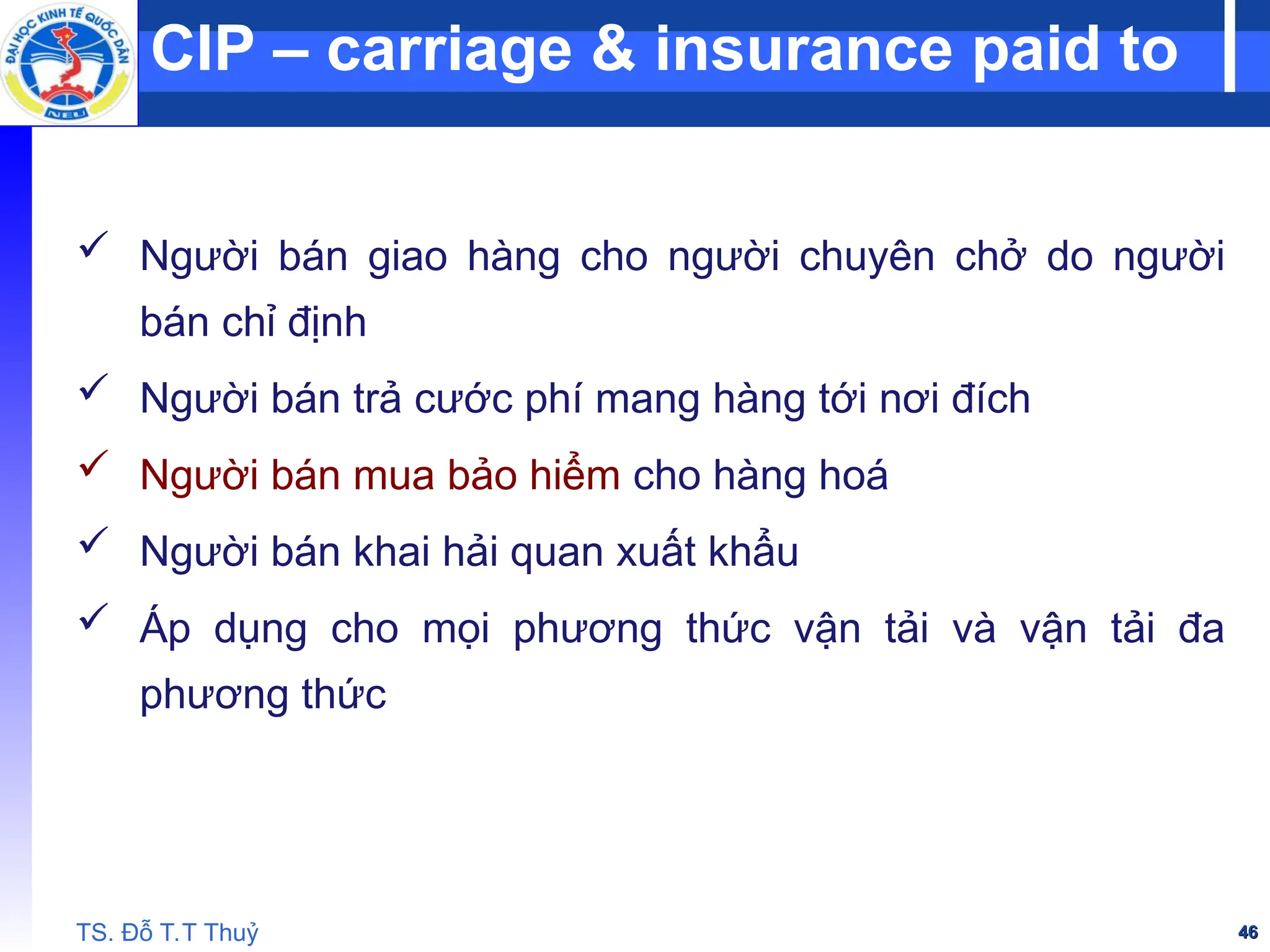 Chương 5. INCOTERMS 2010.pptkkkkkkkkkk | PPT