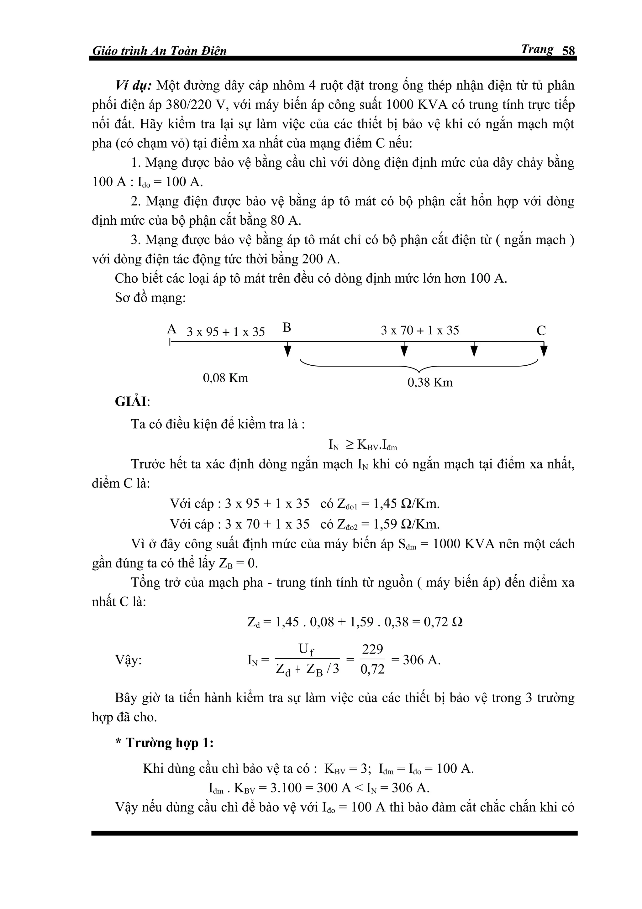 giao trinh an toan dien trong cong nghiep chuong 5 | PDF