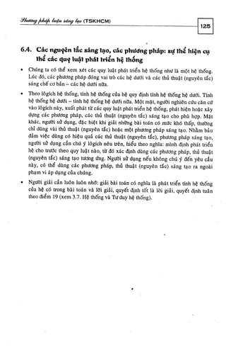 Phuong phap luan sang tao c6 | PDF