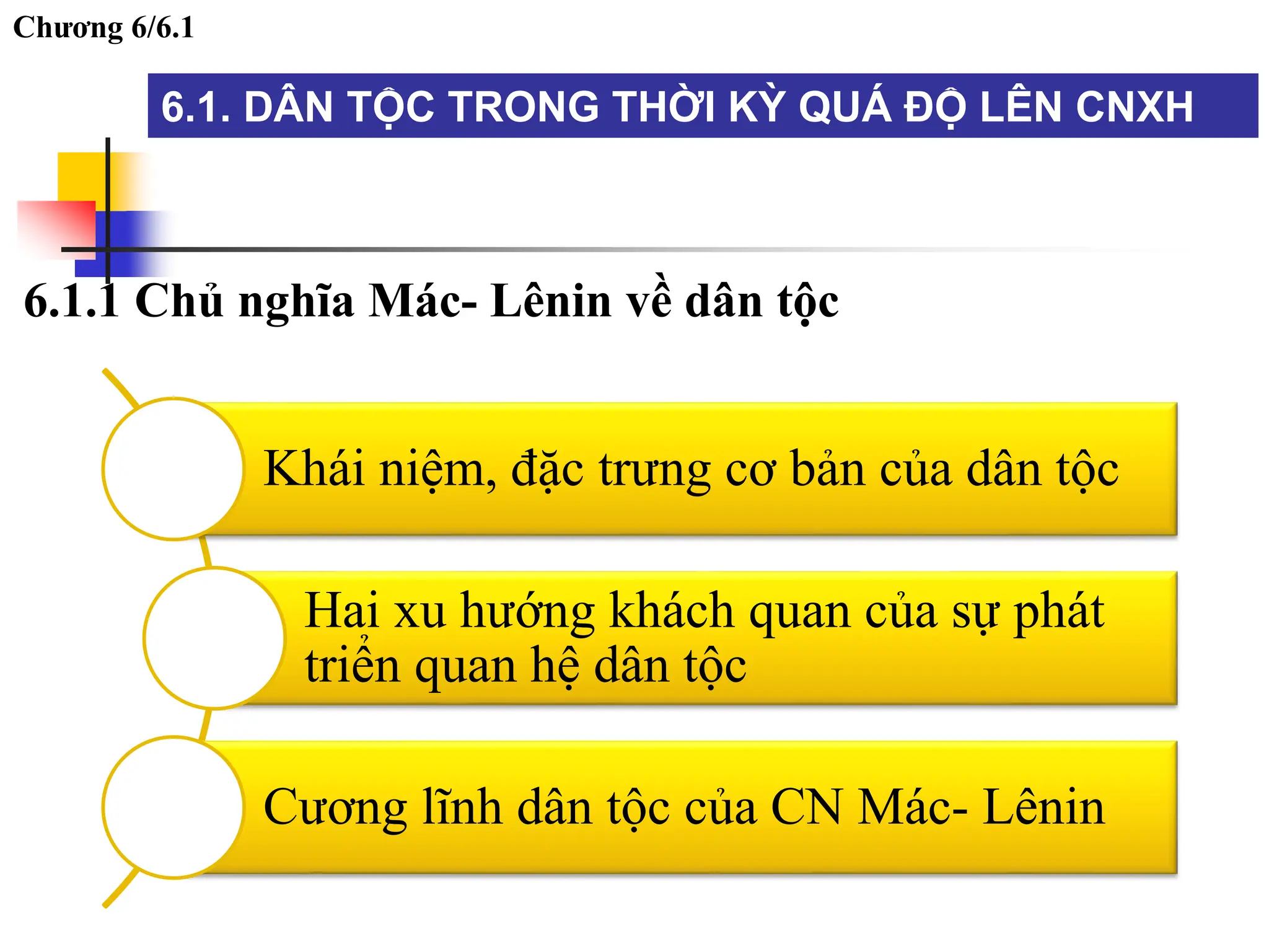 Chương 6: Dân tộc - Chủ nghĩa xã hội khoa học | PPTX