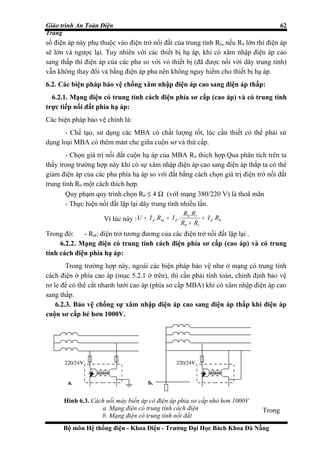 bai gian an toan dien trong cong nghiep chuong 6 | PDF