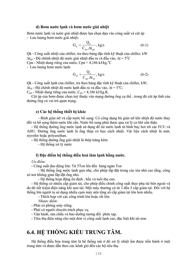 Chuong6 he thong dieu hoa khong khi kieu kho | PDF