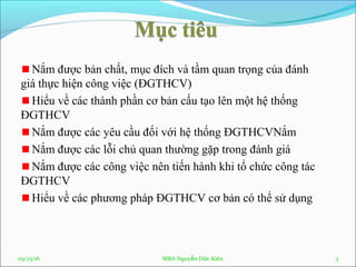 Chuong 6 danh gia thuc hien cong viec | PPT