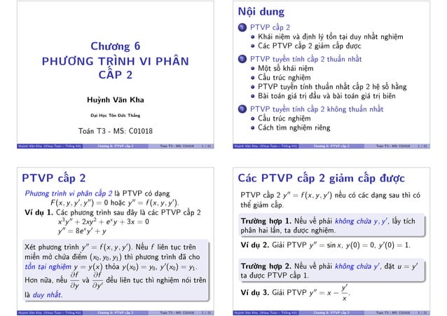 Toán T3 Chuong6 ptvp cap2_4 | PPT