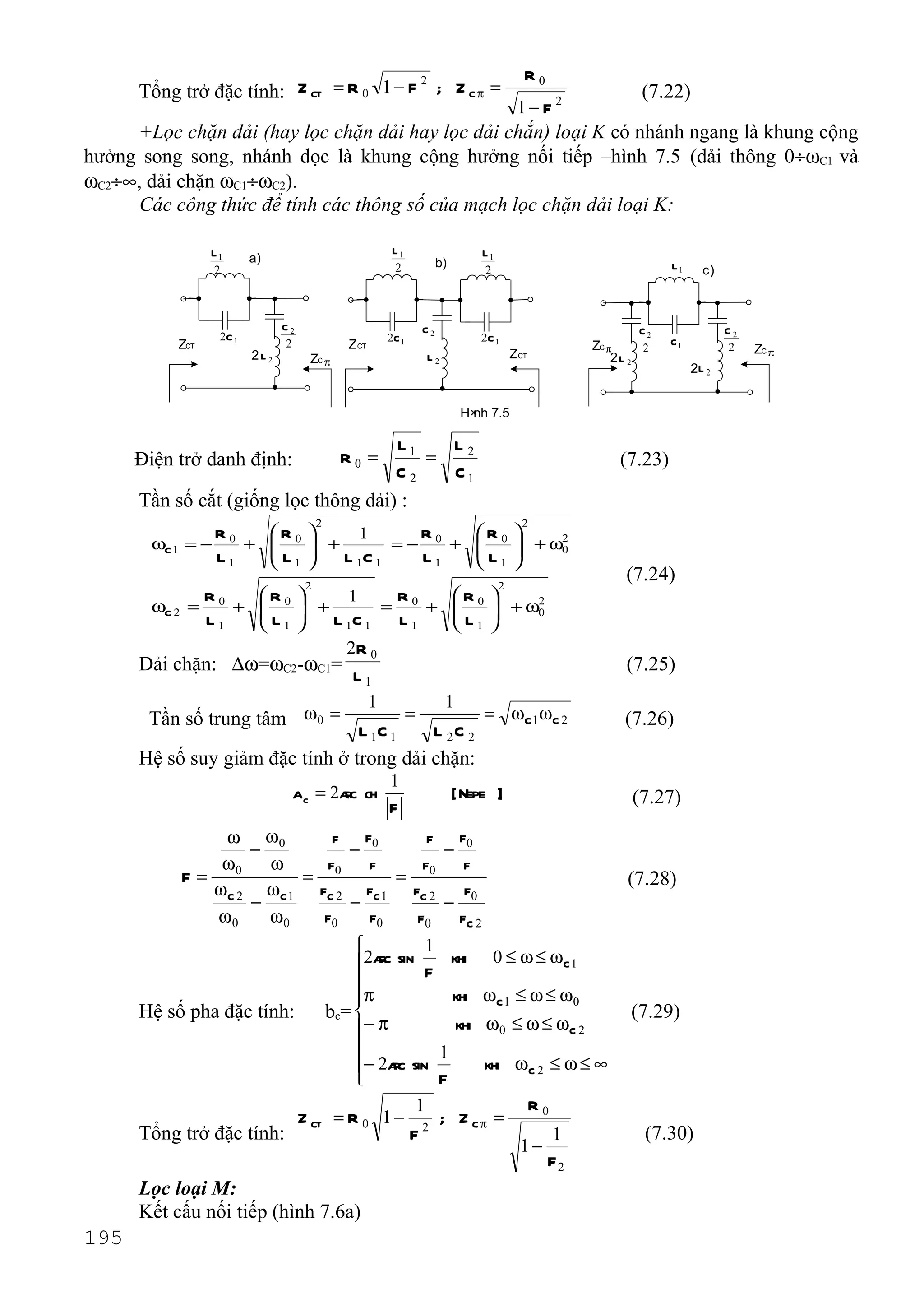 Chuong 7.1 mach loc dien | DOC