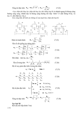 Chuong 7.1 mach loc dien | DOC