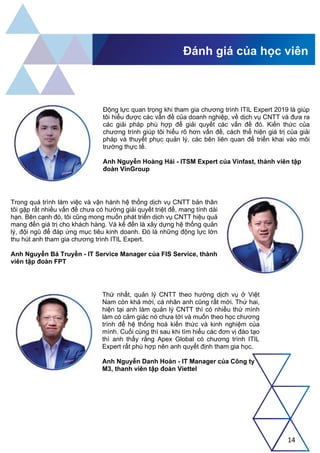 Chuong trinh doa tao itil expert 2020 | PDF