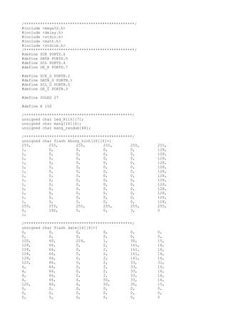 Chuongtrinh led ma trix | PDF