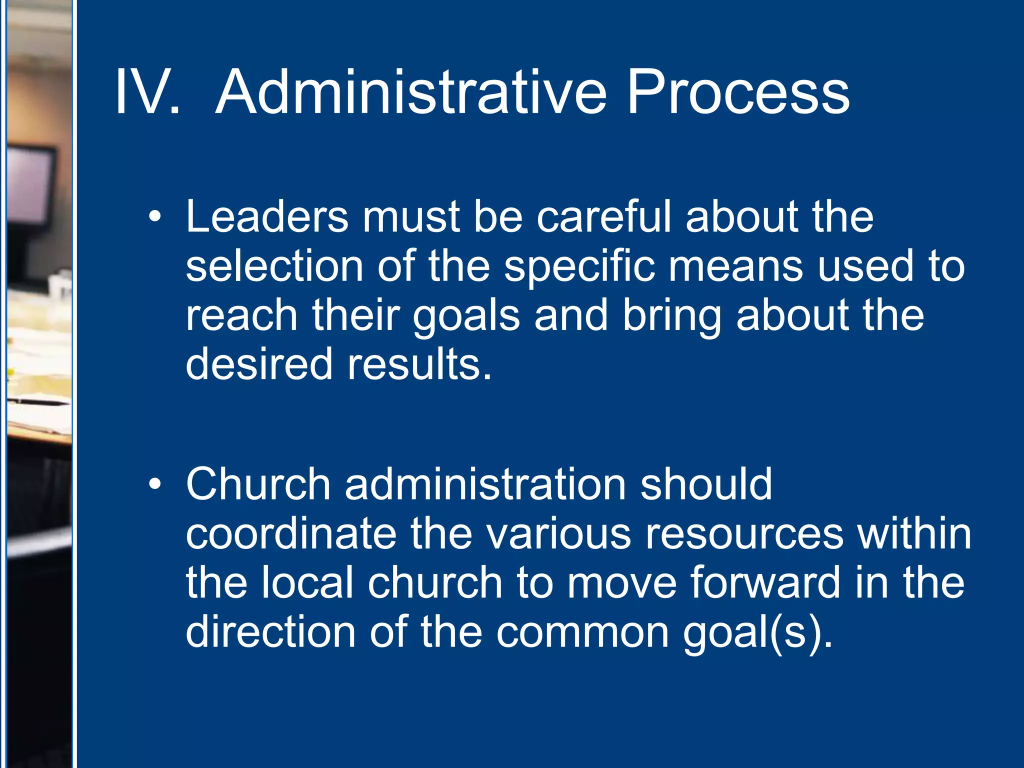 Church administration | PPT