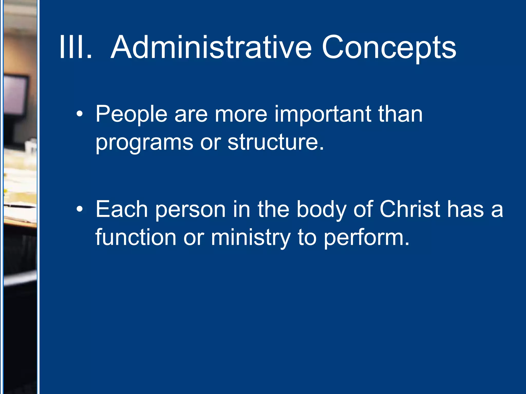 Church administration | PPT
