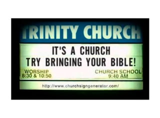 Church Signs | PDF