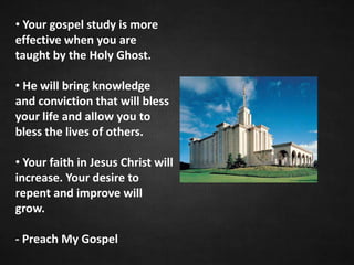 LDS in 2013: How We Can Use Technology To Live And Share The Gospel | PPT