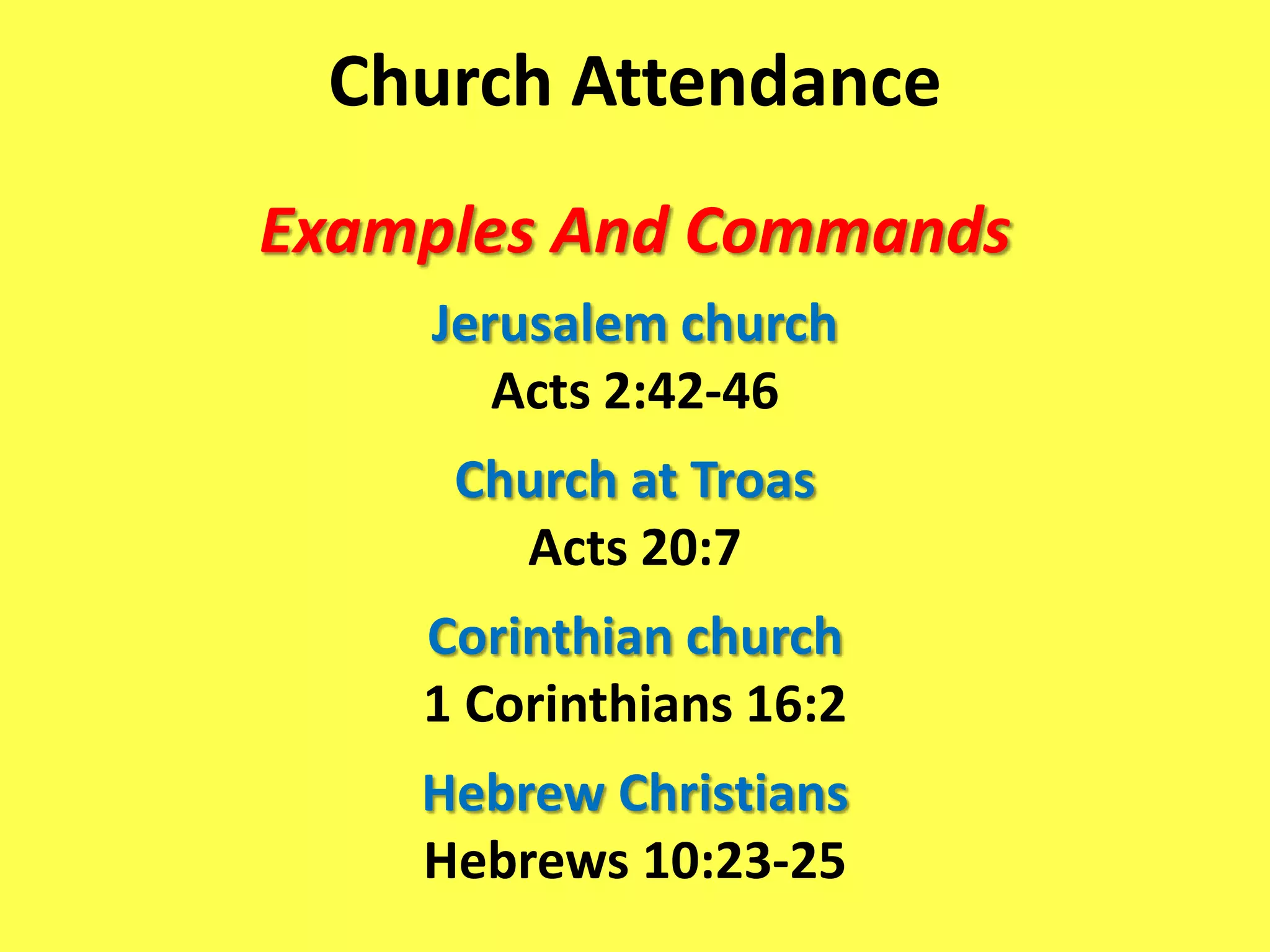 Church attendance | PPT