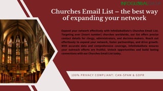 How can you benefit from using InfoGlobalData List of church Email Addresses? | PPT | Free Download