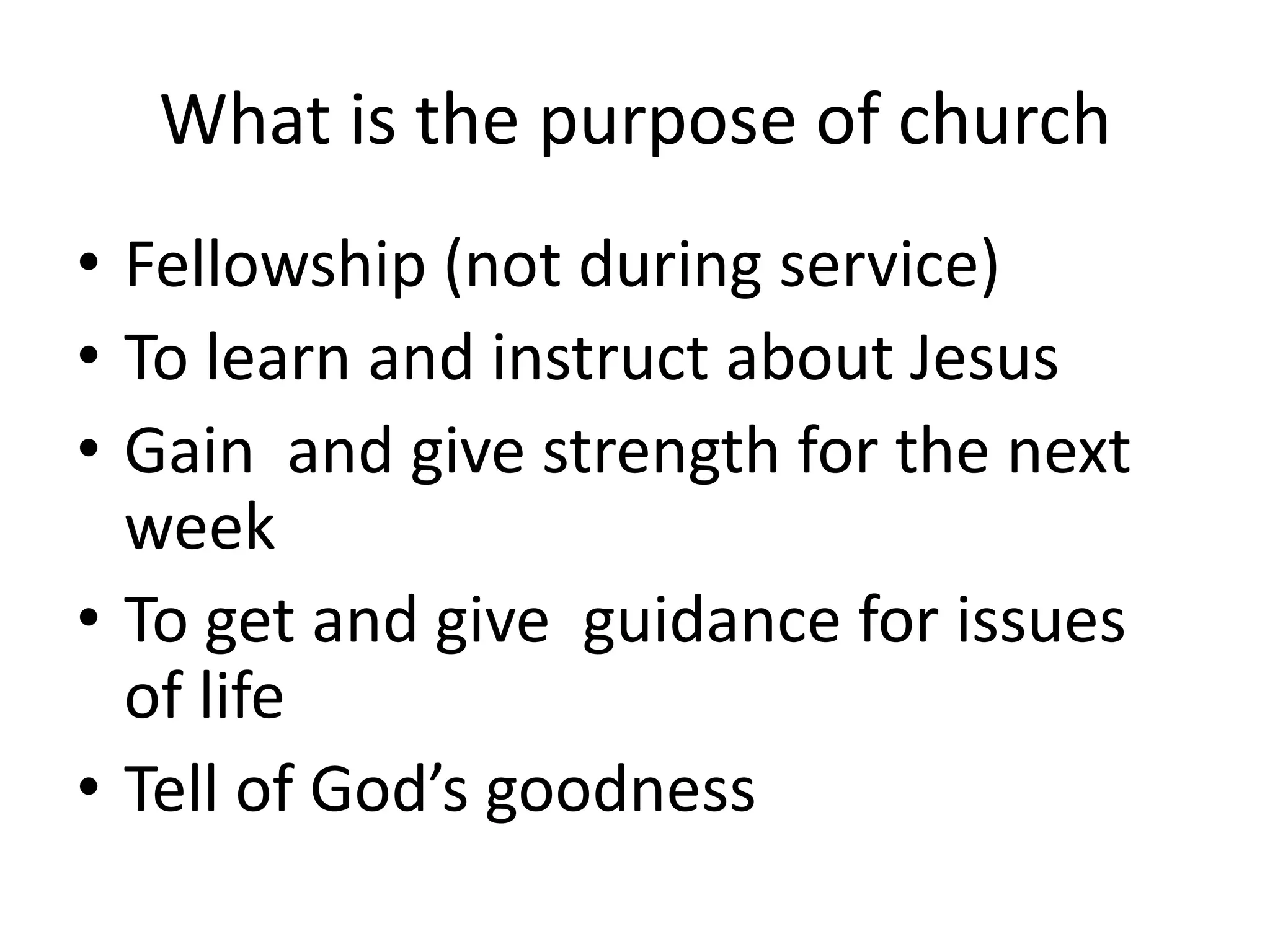 Church etiquette | PPTX