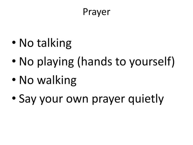 church-etiquette