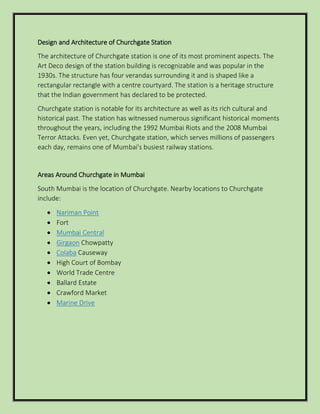 Churchgate Mumbai - A Top Destination For Real Estate.pdf