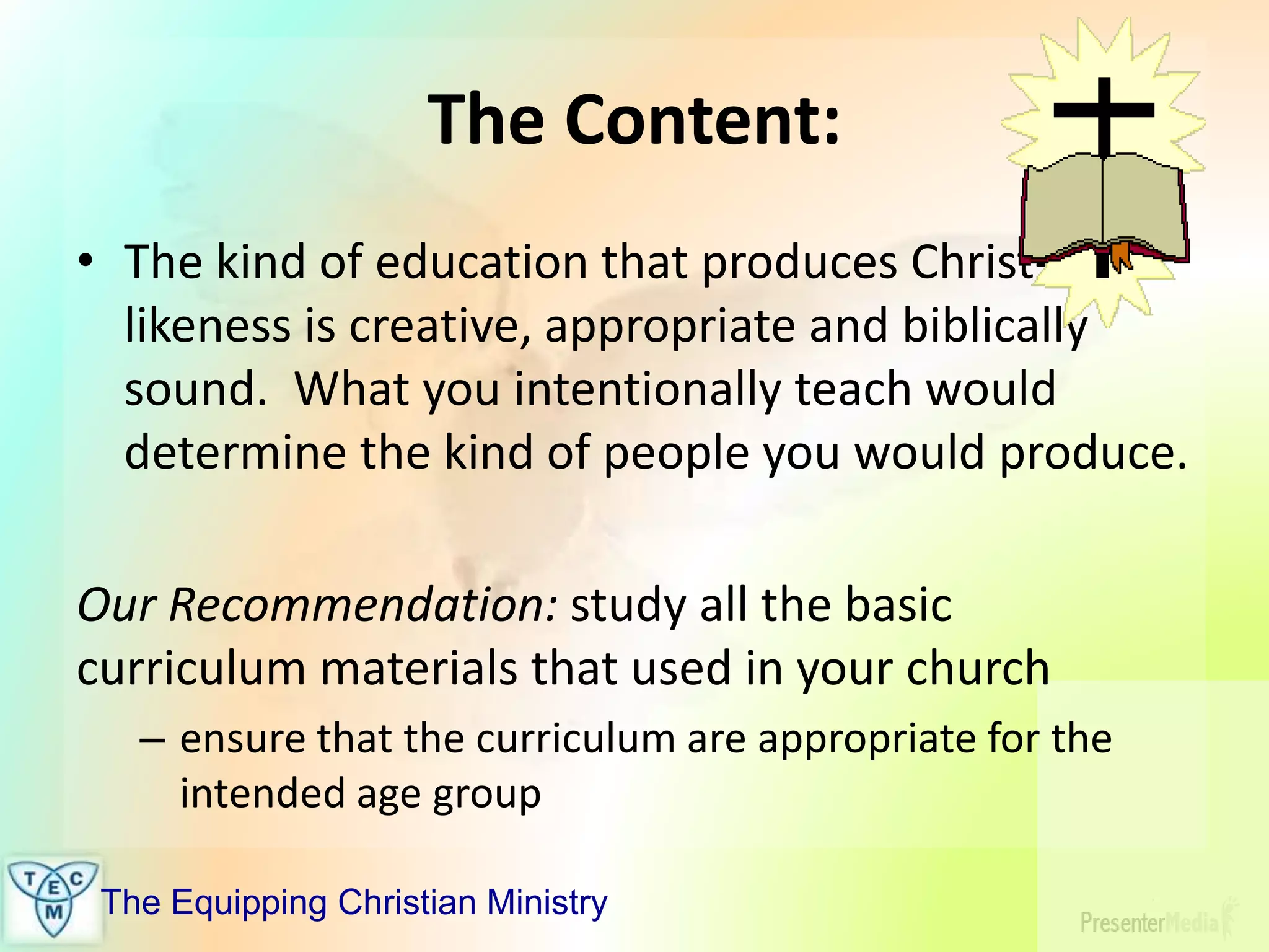 Church Growth and Christian Education | PPTX