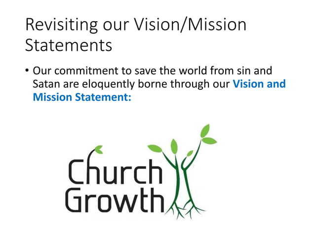 Church growth today, same vision, new approach | PDF | Christianity ...