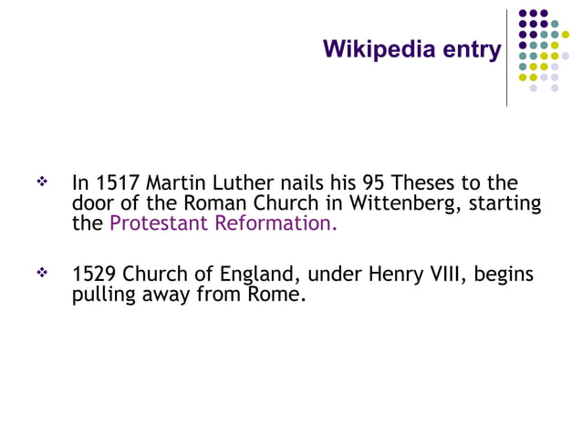 Church History | PPT