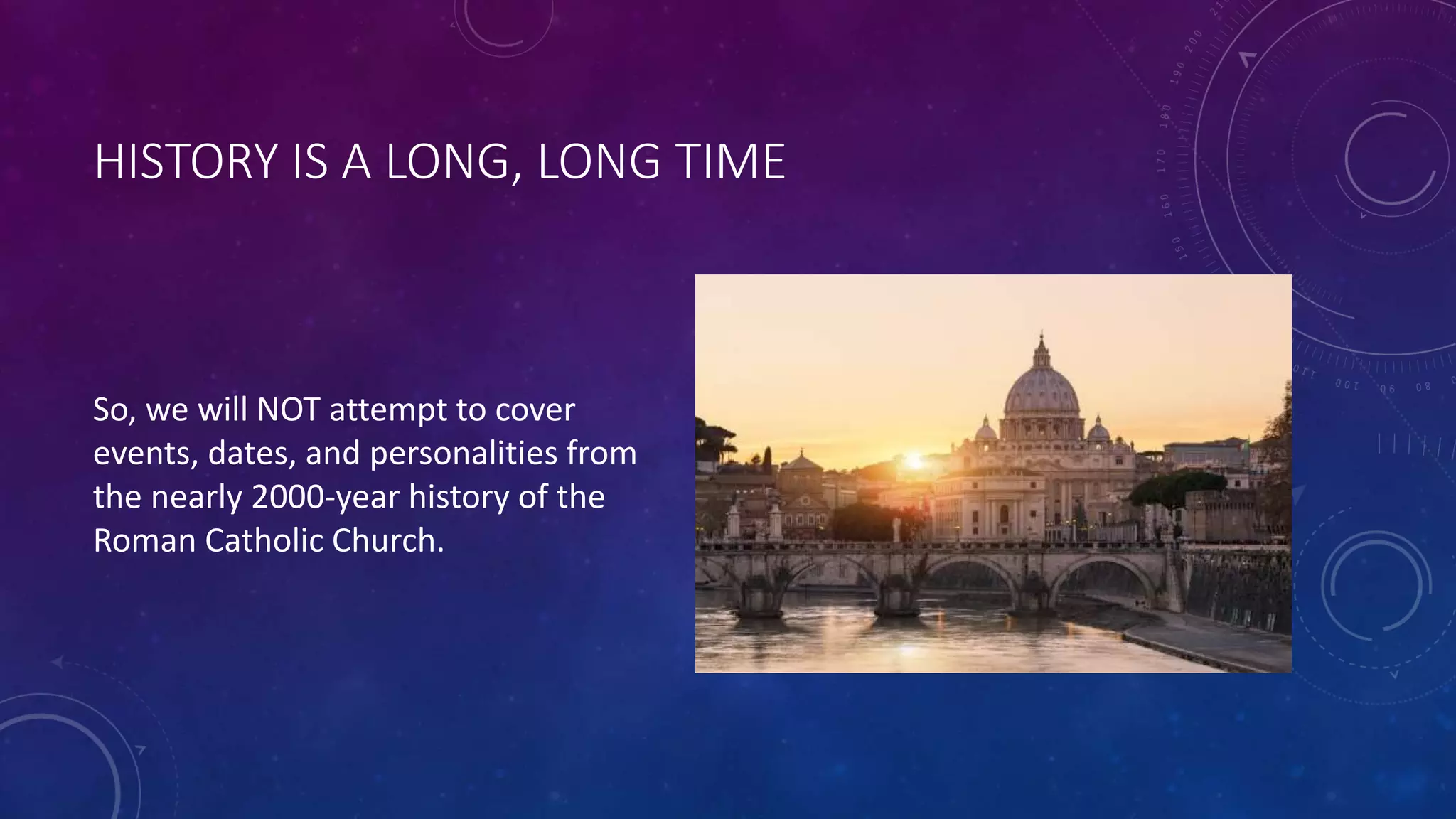 Principles of Catholic Church History | PPTX