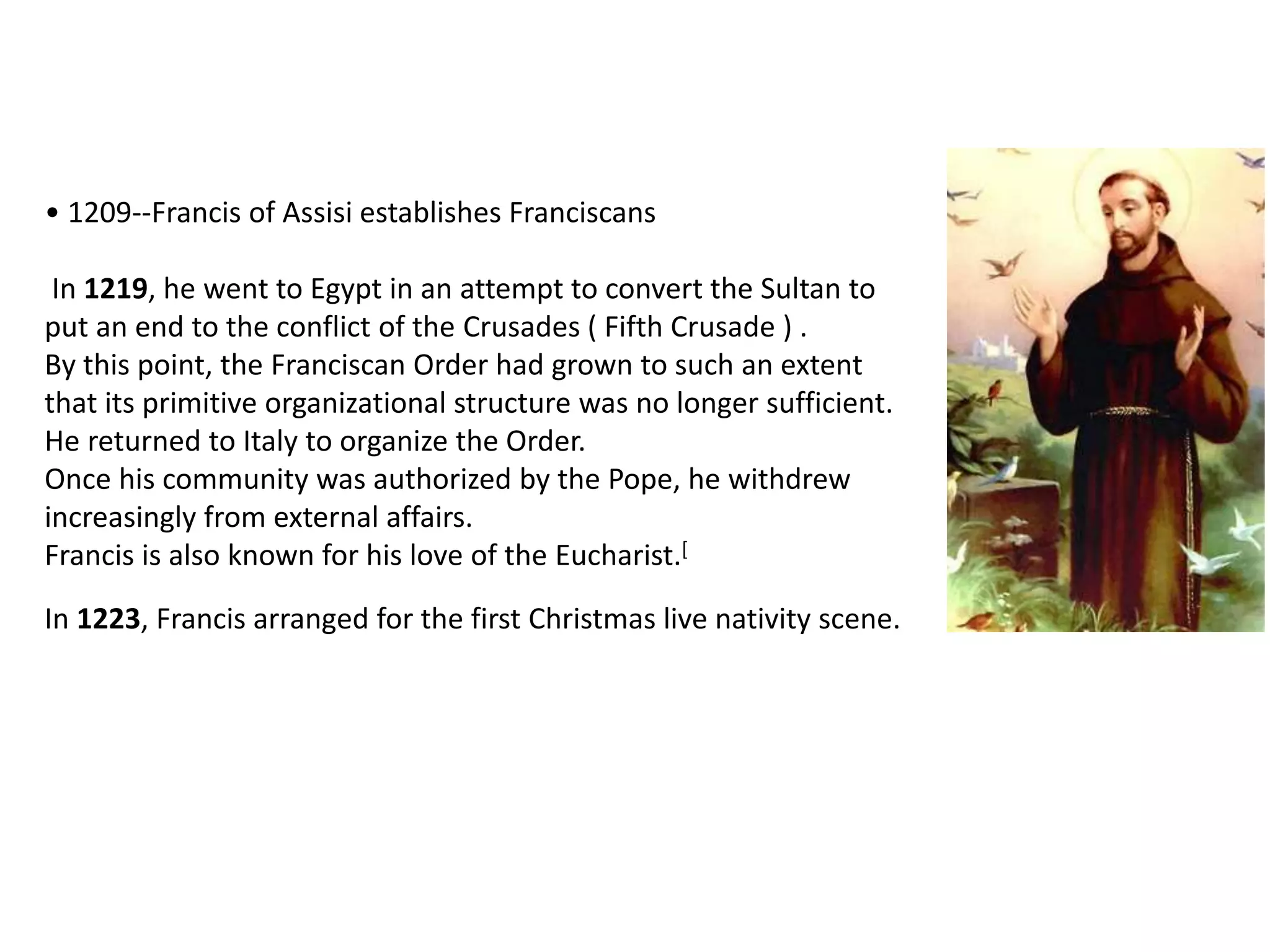 Church history - 20 Centuries summary | PPTX