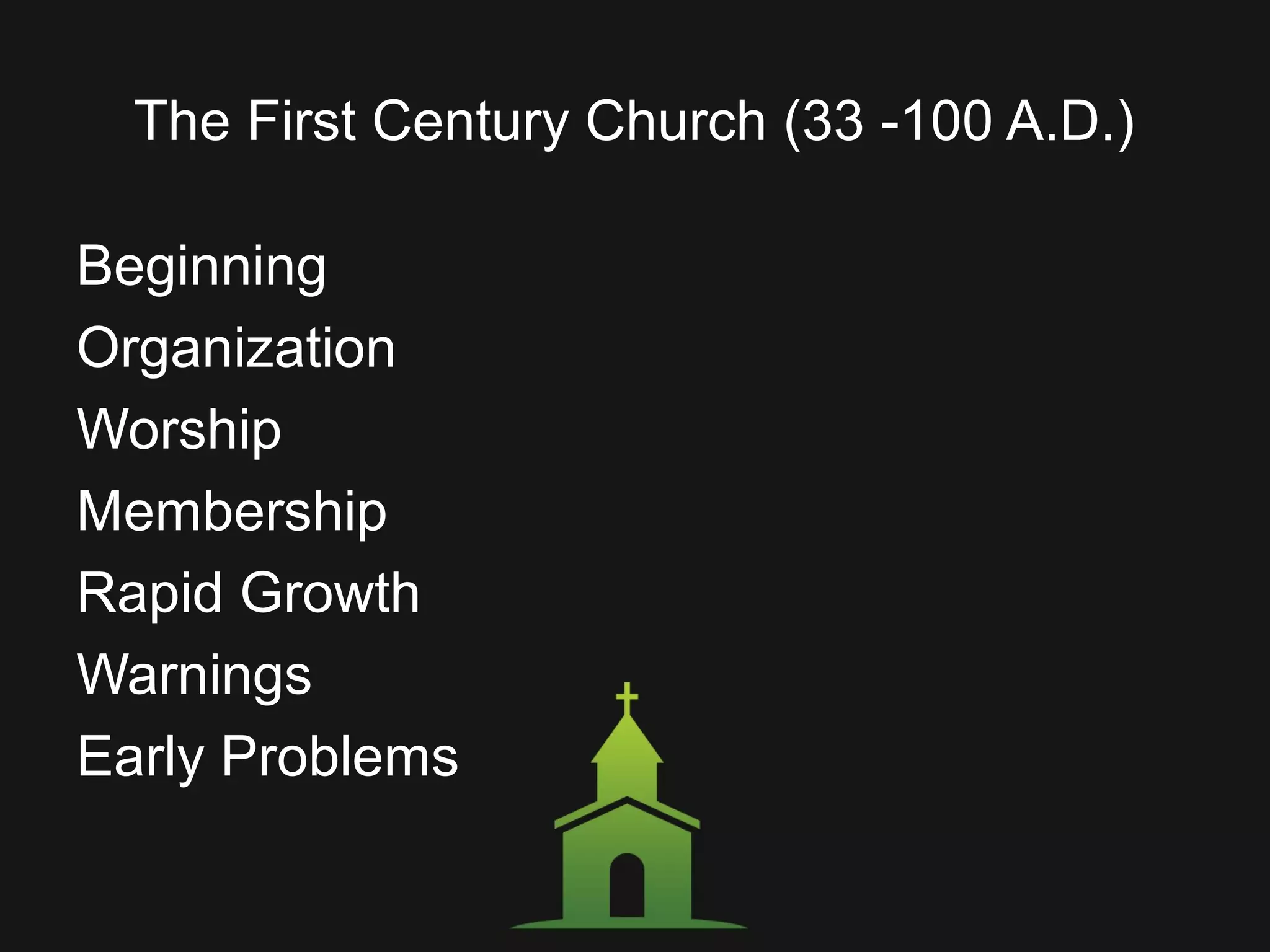 Church history class | PPT