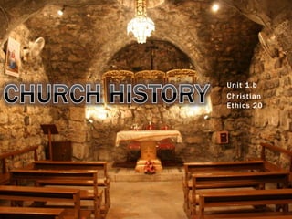 Church history Introduction | PPTX