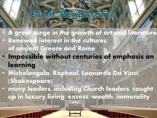 Church history renaissance | PPTX