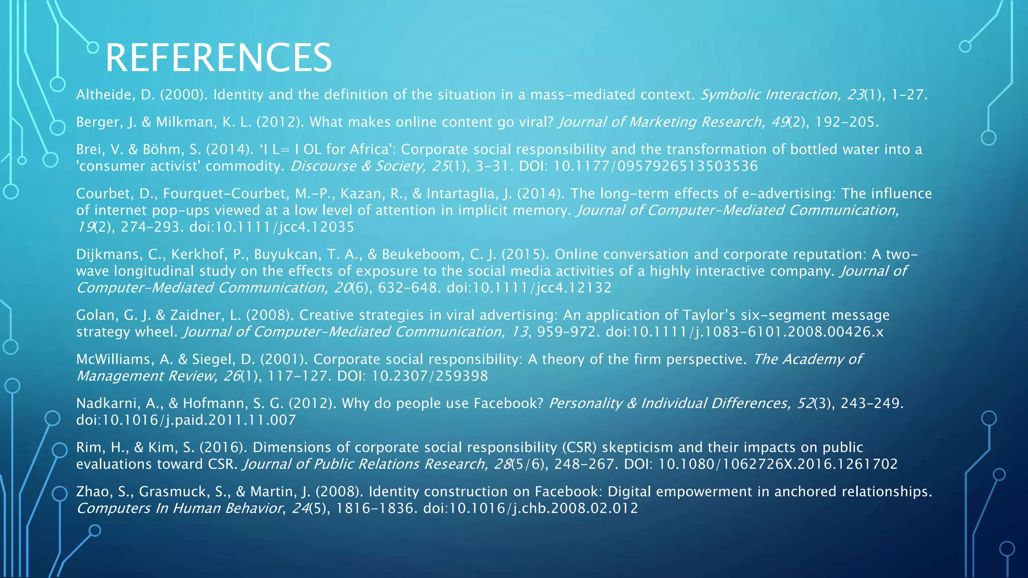 CMC Final Presentation: Going Viral | PPTX